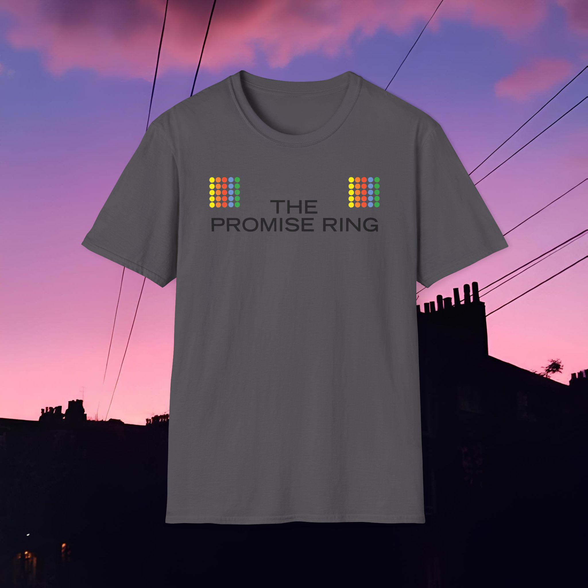 The Promise Ring Emo Band Logo 90s Circles Unisex Softstyle T-shirt ...