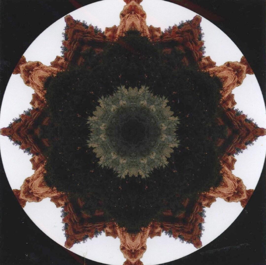 Hoodoo Photographic Mandala Card With Thoreau Quote - Etsy Canada