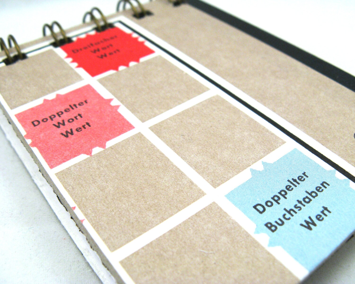 German Scrabble Board Notepad Small - Etsy