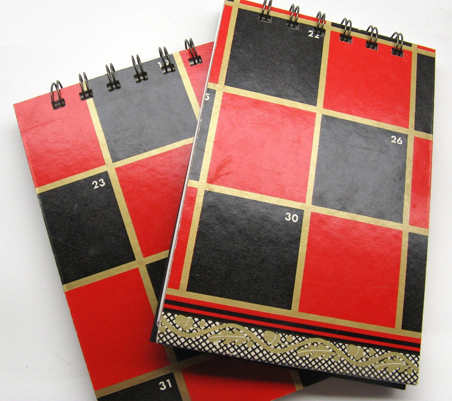 Checker Board Notepad - Large - Etsy