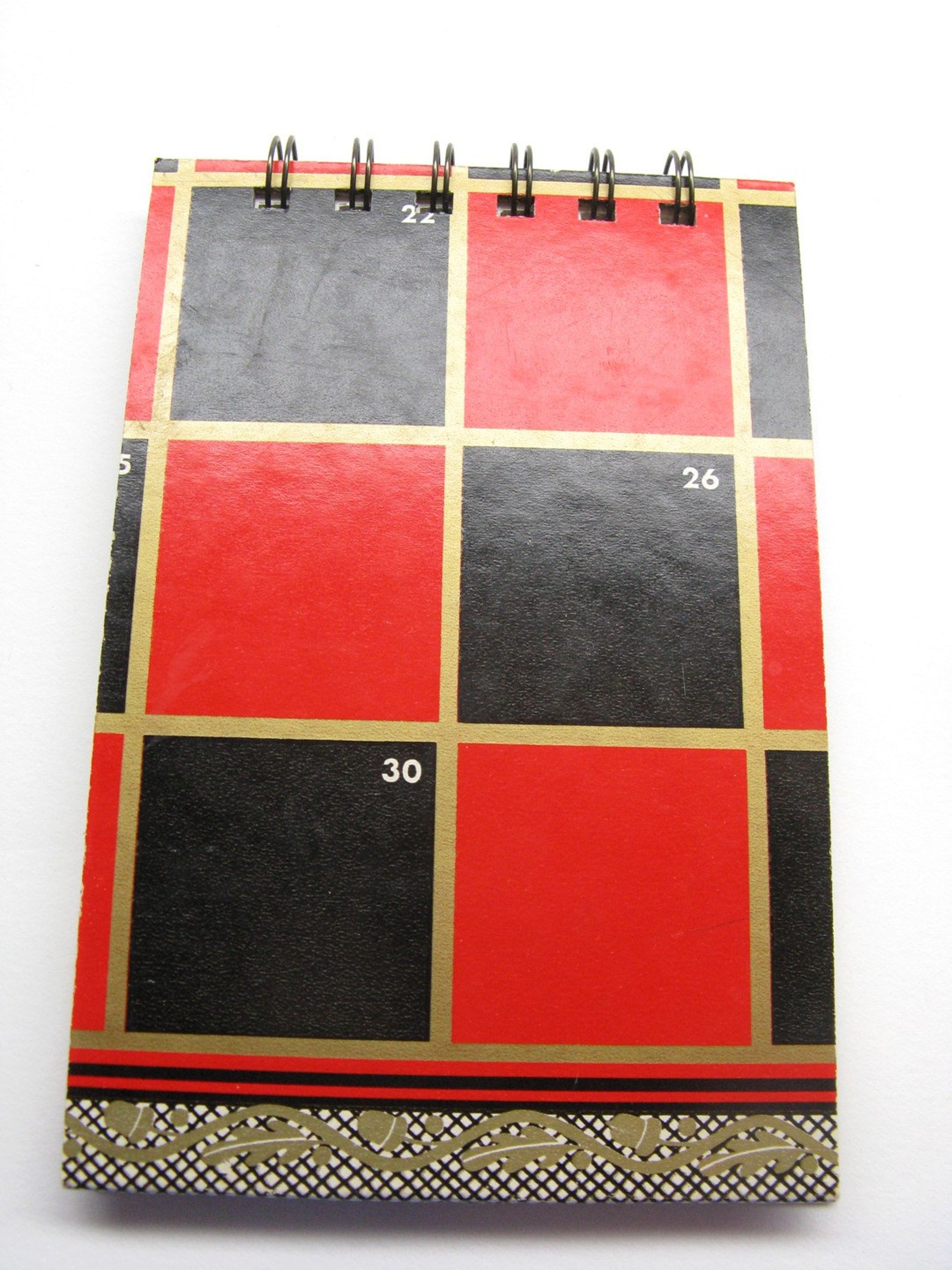 Checker Board Notepad - Large - Etsy