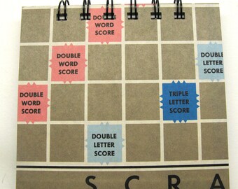 Italian Scrabble Board Notepad Small | Etsy