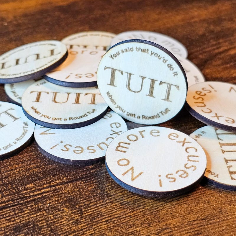 Round Tuit - Etsy