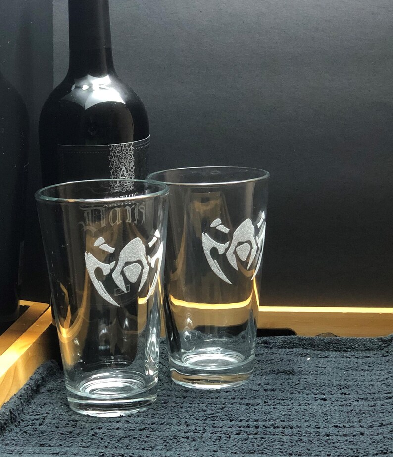 One Pair (2) of League of Legends Assassin Champion Pint Glasses. LOL ...