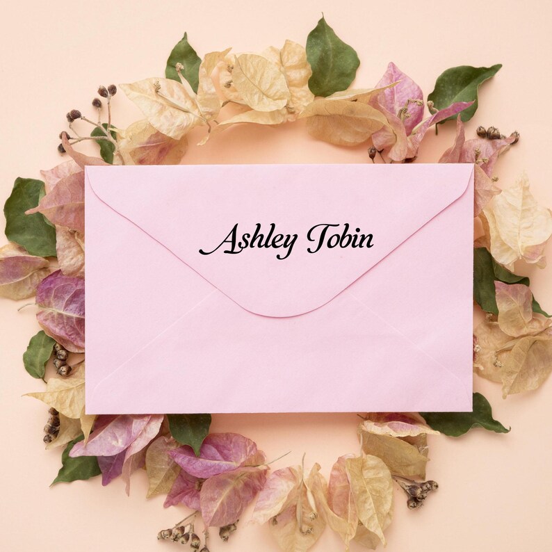Custom Signature Stamp, Teacher Name Stamp, Name Stamp, Business ...