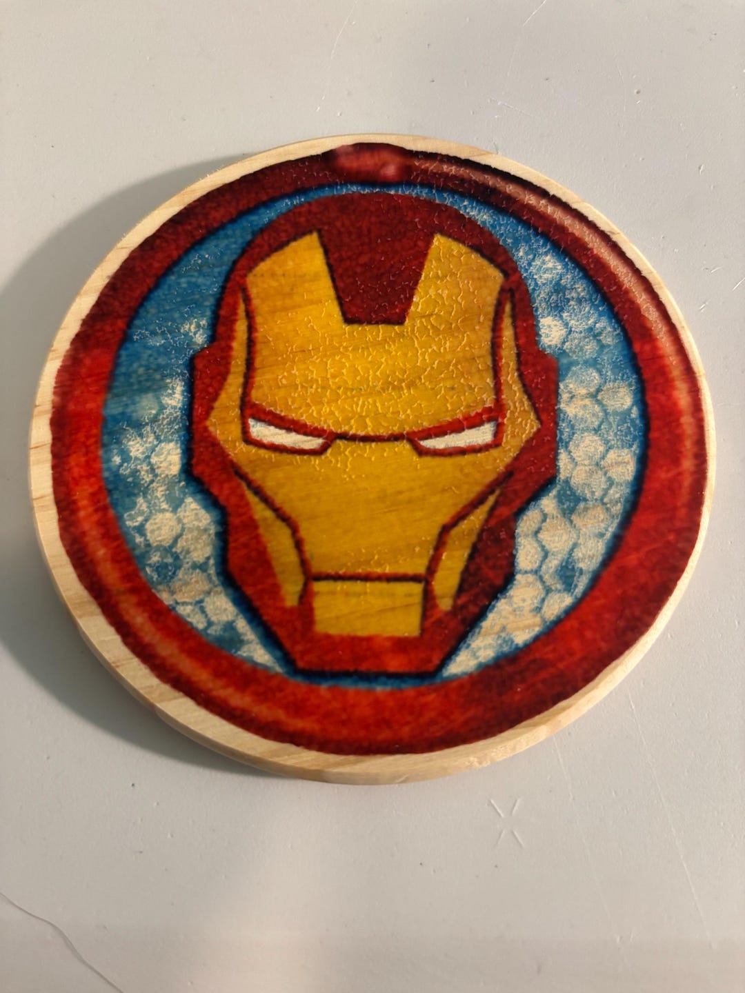 Custom Wooden Super Hero Coasters - Etsy