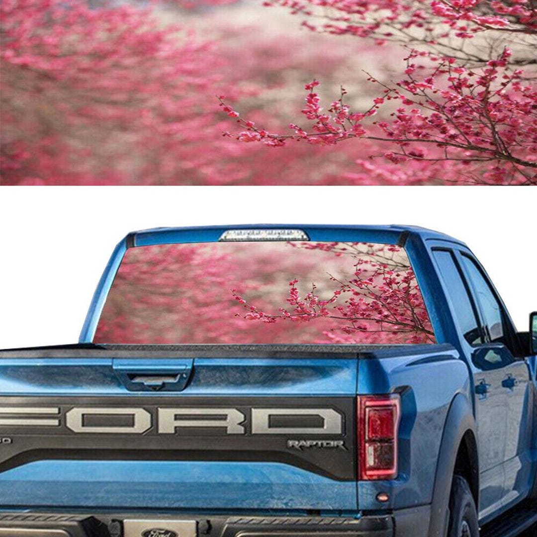 Custom Design Your Own Pick-up Truck SUV Rear Window Vinyl Tint Graphic ...