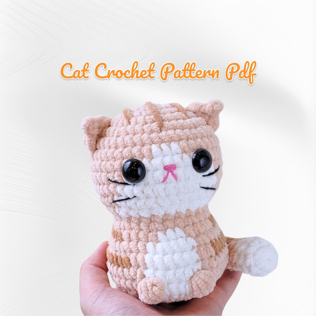Cats Crochet Patterns, Amigurumi Crochet Pattern, Cat Crochet Pattern ...