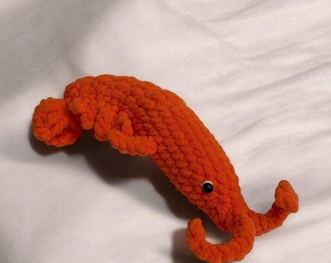 Crochet Pattern Prawn Shrimp Food Plushies Sea Animals Amigurumi Easy ...