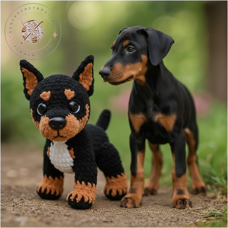 Custom Crochet Dog From Photo, Custom Amigurumi Puppy, Personalized ...