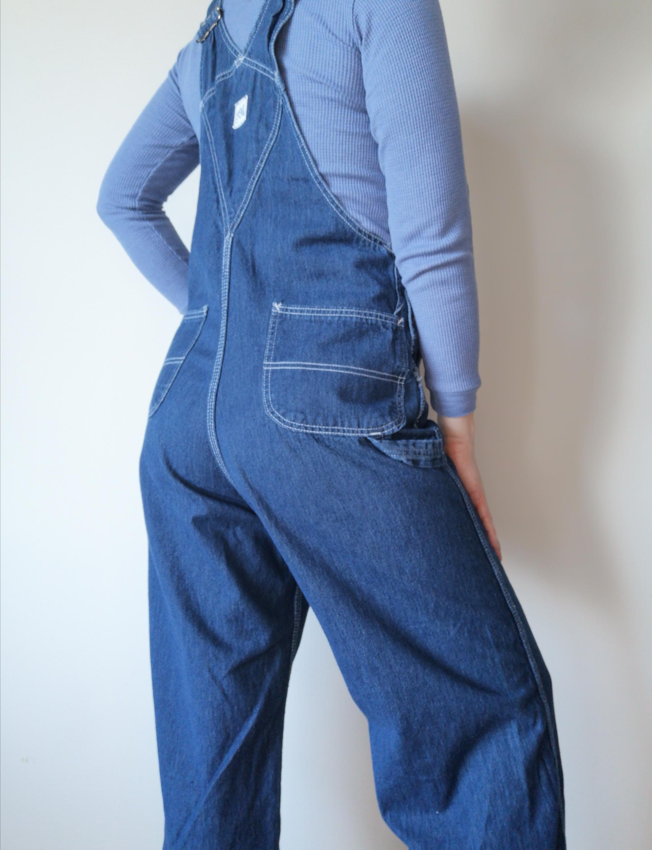 60s Lee Denim Overalls - Etsy
