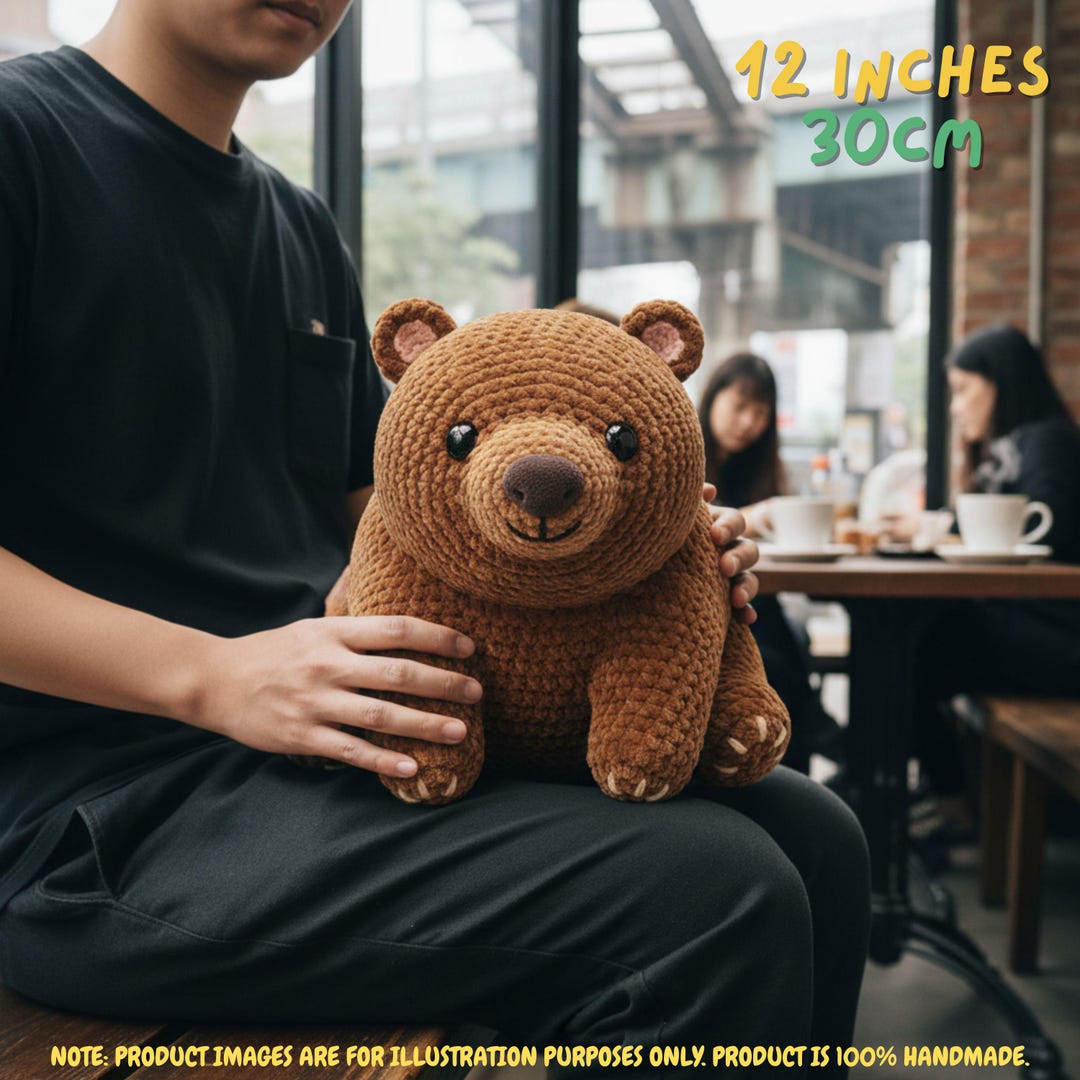 Wombat Crochet Amigurumi Doll - Handmade Wombat Plush Toy, Custom Pet ...