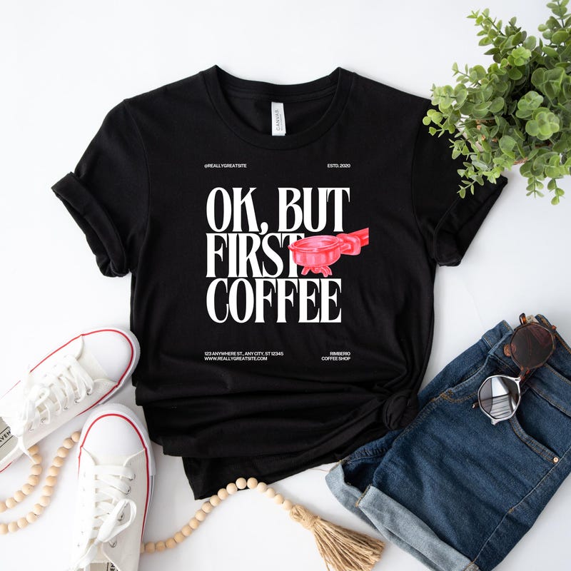 Funny Coffee T Shirt - Etsy