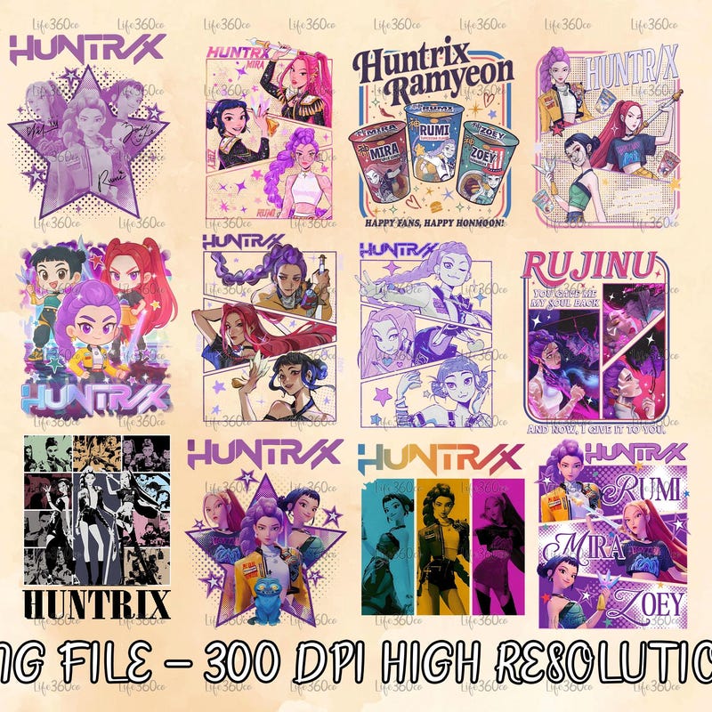 Kpop Demon Hunter Posters - Etsy