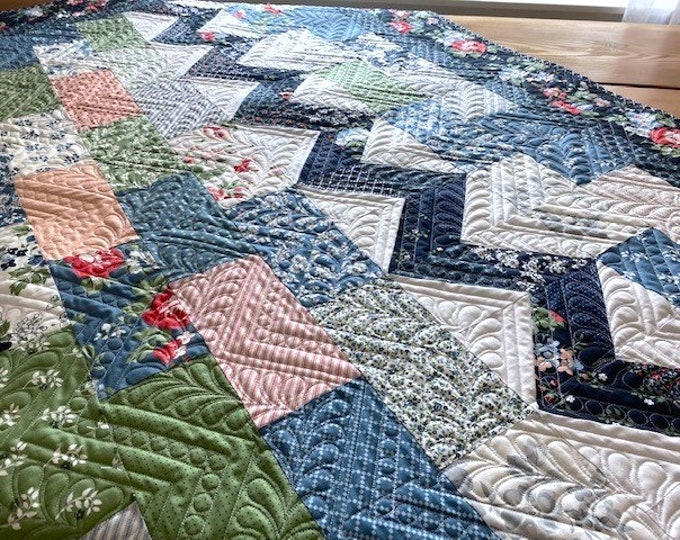 Dwell Handmade Quilt, Handmade Throw Quilt, Patchwork Quilt, Handmade ...