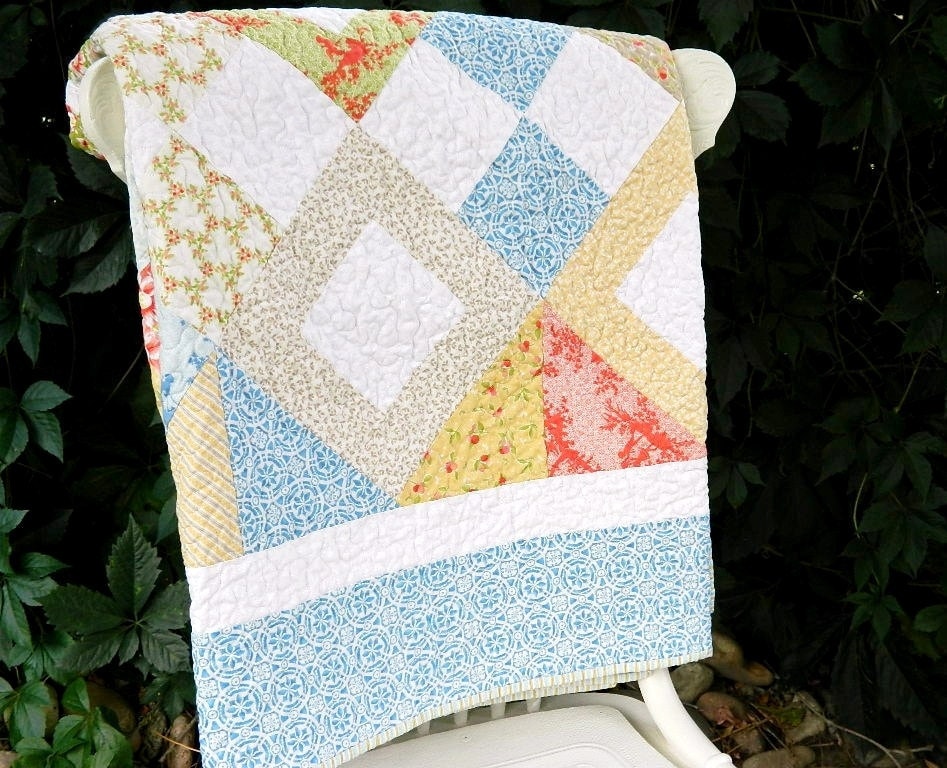 PDF Quilt Pattern Throw Twin Quilt Layer Cake Friendlydownload - Etsy ...