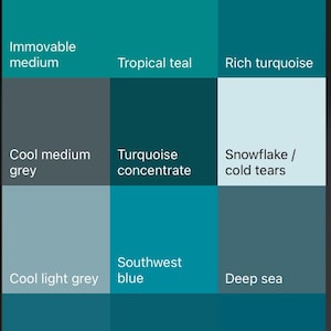 Eternal Tatto Ink Complete Set Procreate Color Pallette Swatches - Etsy