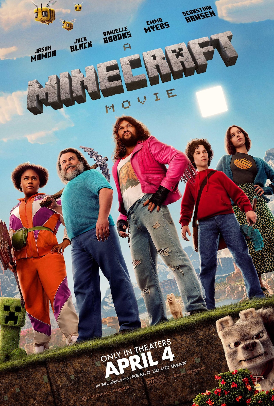 Limited Edition Minecraft Movie Poster 2025!! Instant Download! Print ...