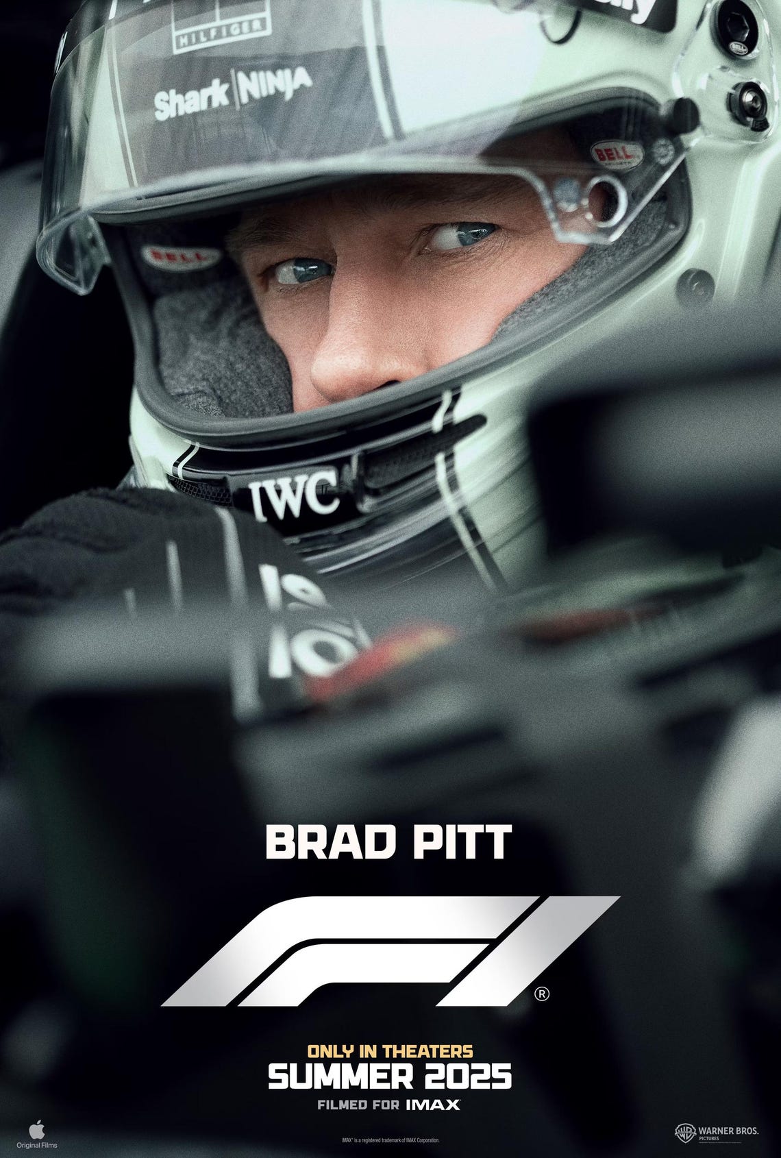 High-resolution Movie Poster F1 2025! Brad Pitt!, for Dreamers and ...