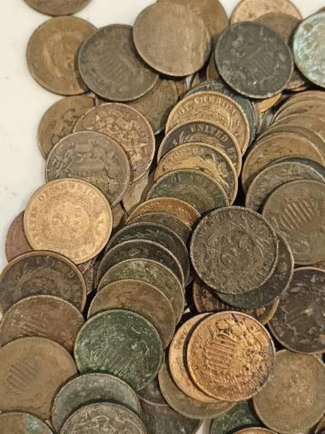 Random Selection 1864 - 1872 Two-cent Pieces - Etsy