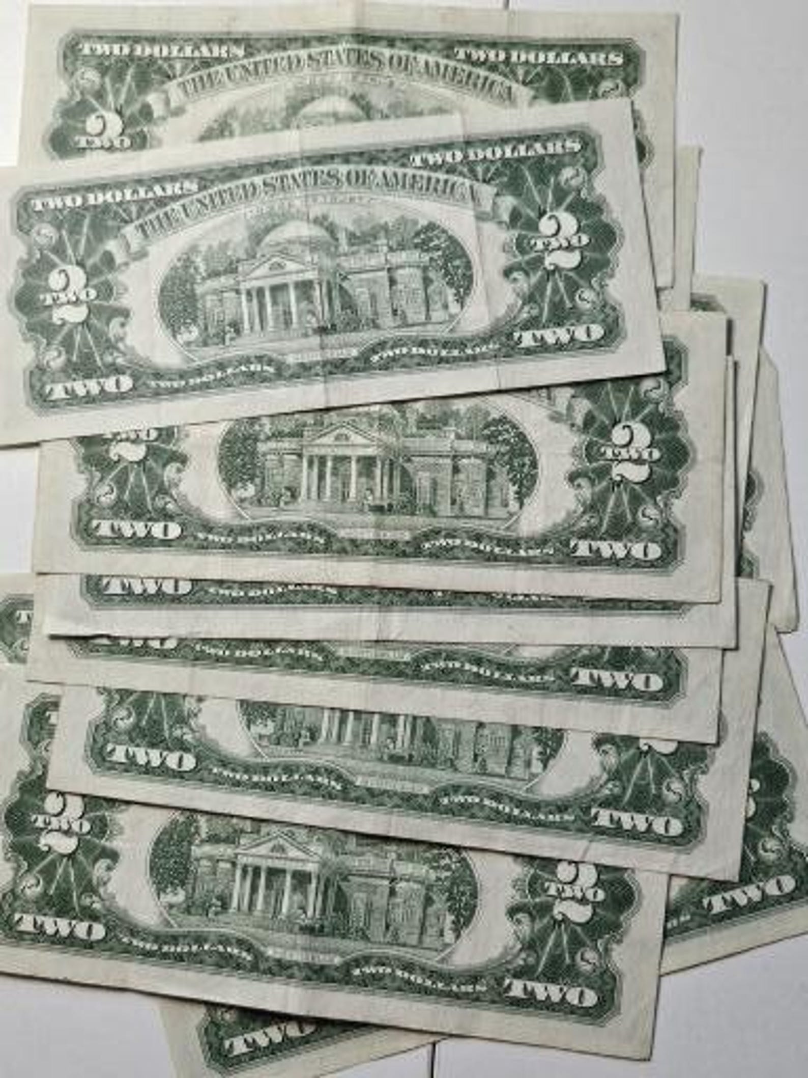 2 Dollar Red Seal 1963 US Treasury Note XF to AU - Etsy