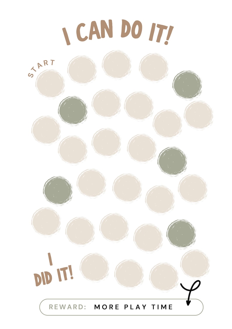 Reward Chart for Kids, Printable Behavior Chart, Fun Kids Chore Chart ...