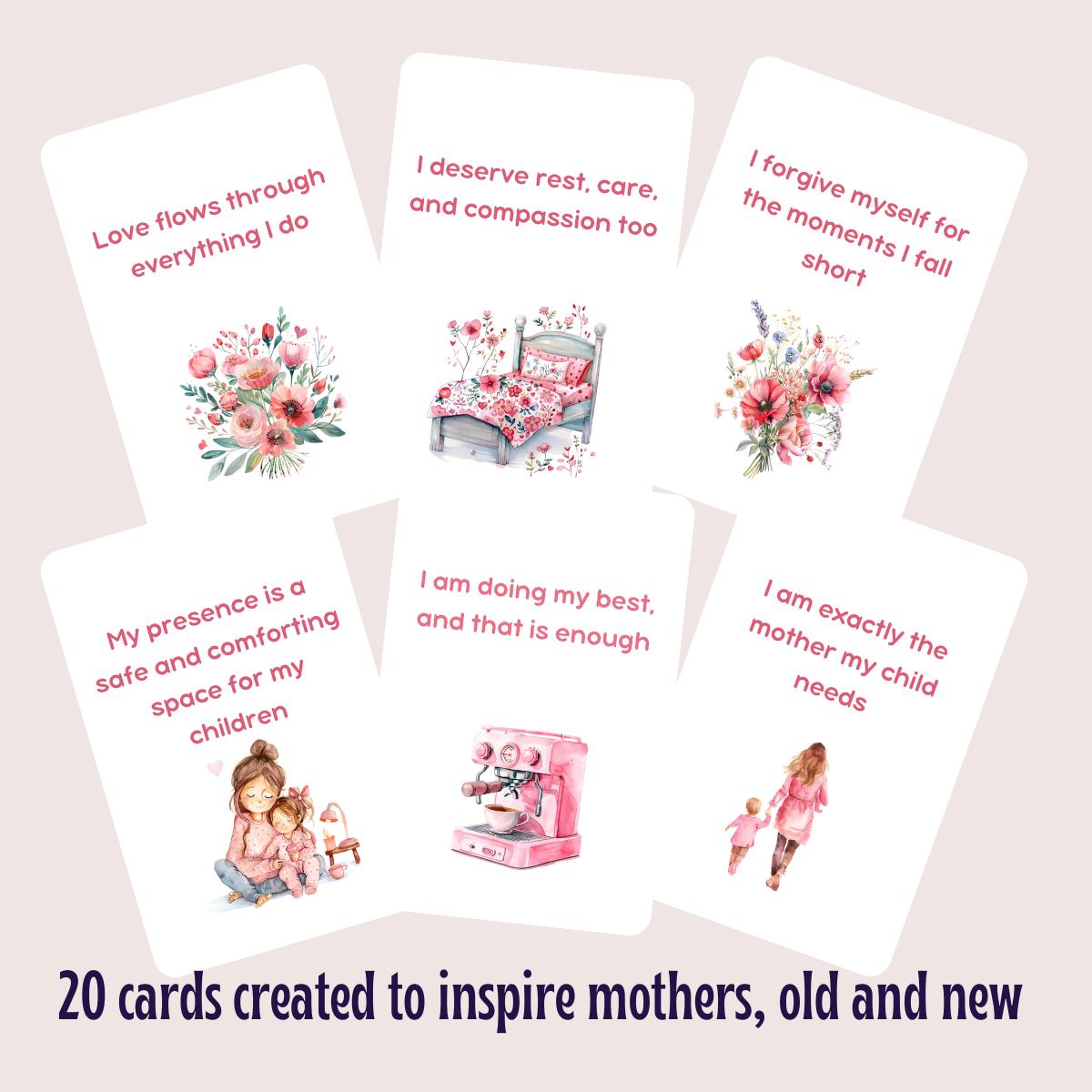 20 Positive Affirmation Cards for Mothers - Etsy