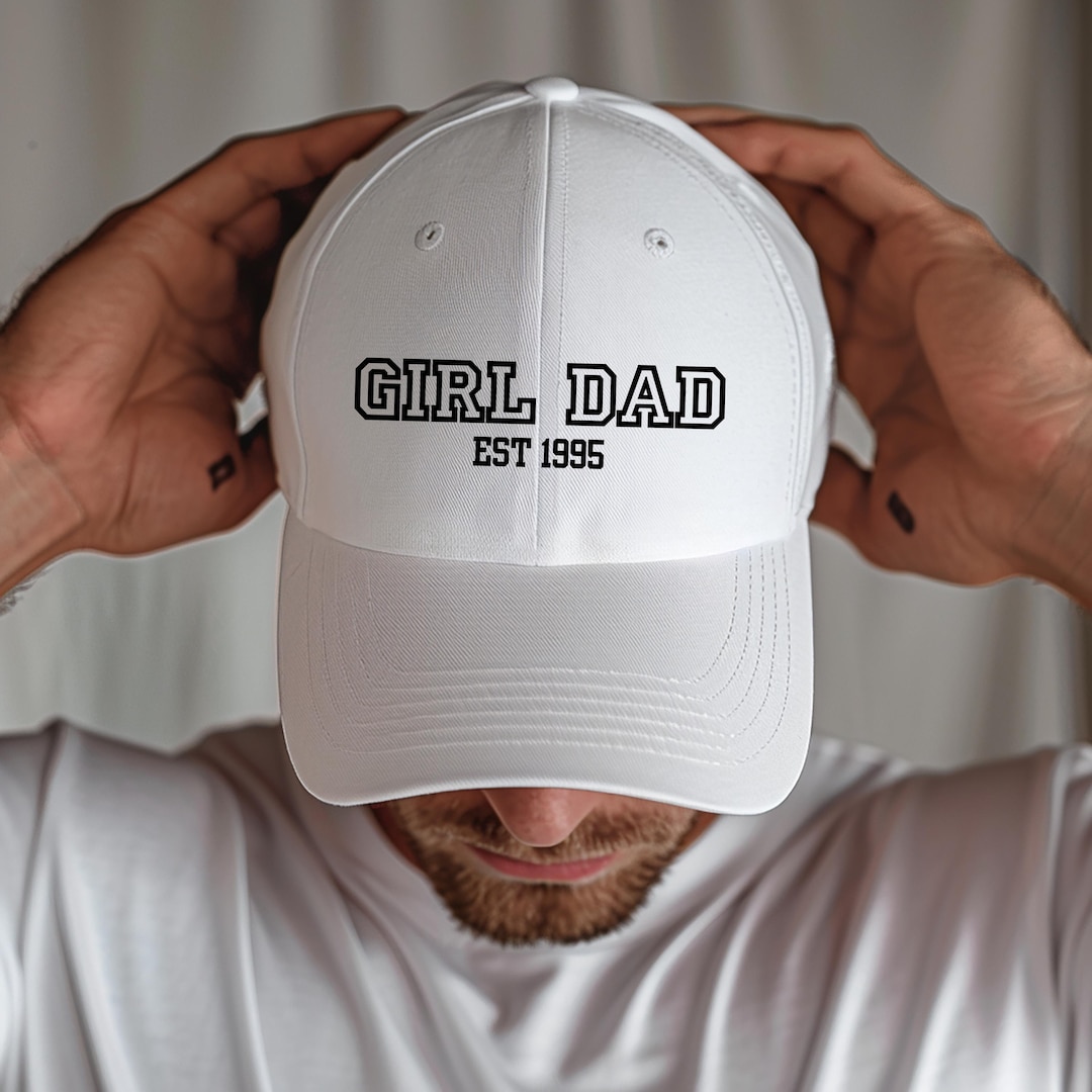 Custom Girl Dad Hat, Girl Dad Gift, New Dad Gift, Girl Dad Cap, Cute ...
