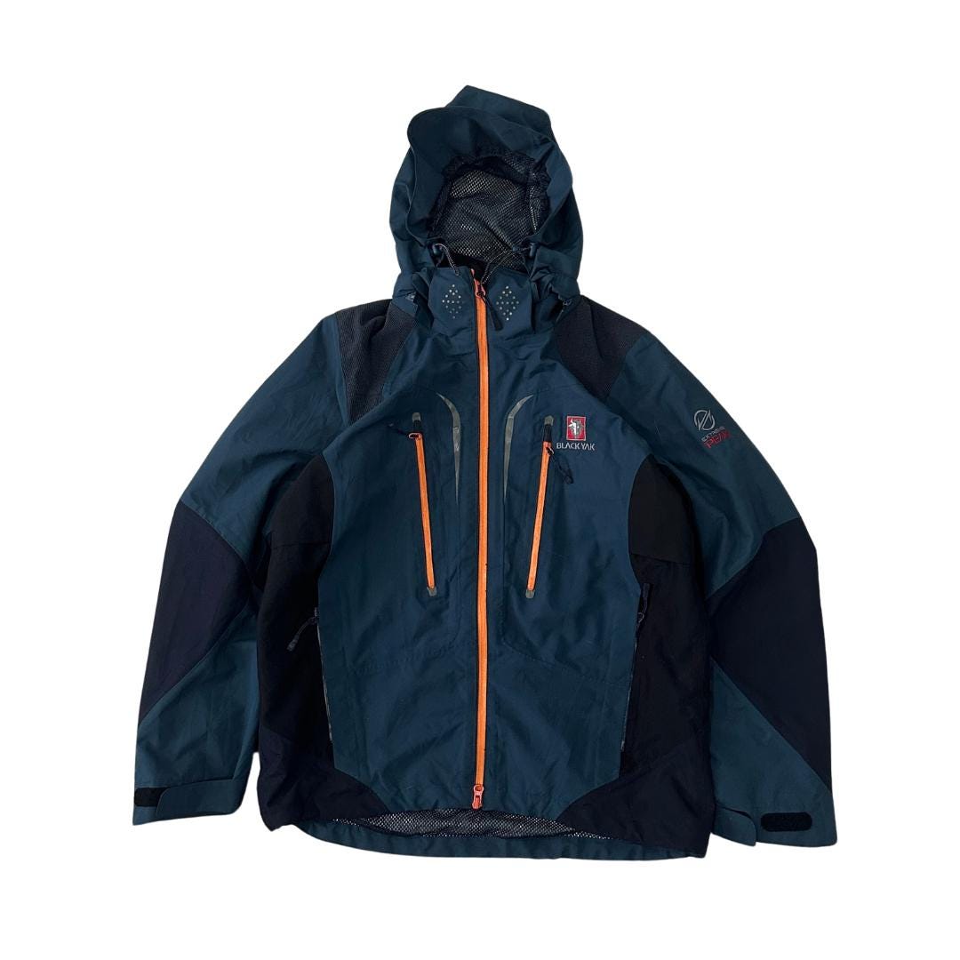 Vintage Black Yak Jacket Outdoor, Mountain, Waterproof, Retro Style - Etsy
