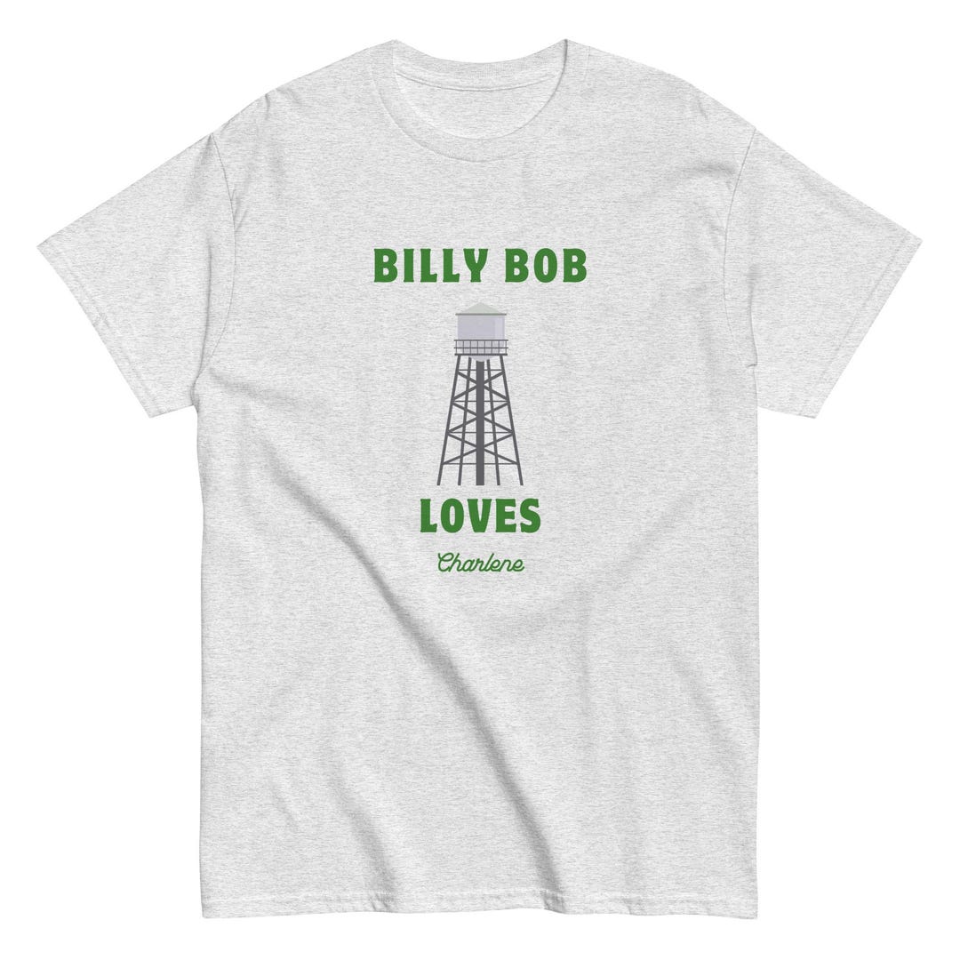 Billy Bob Loves Charlene 90s Country Tee Lyrics - Etsy