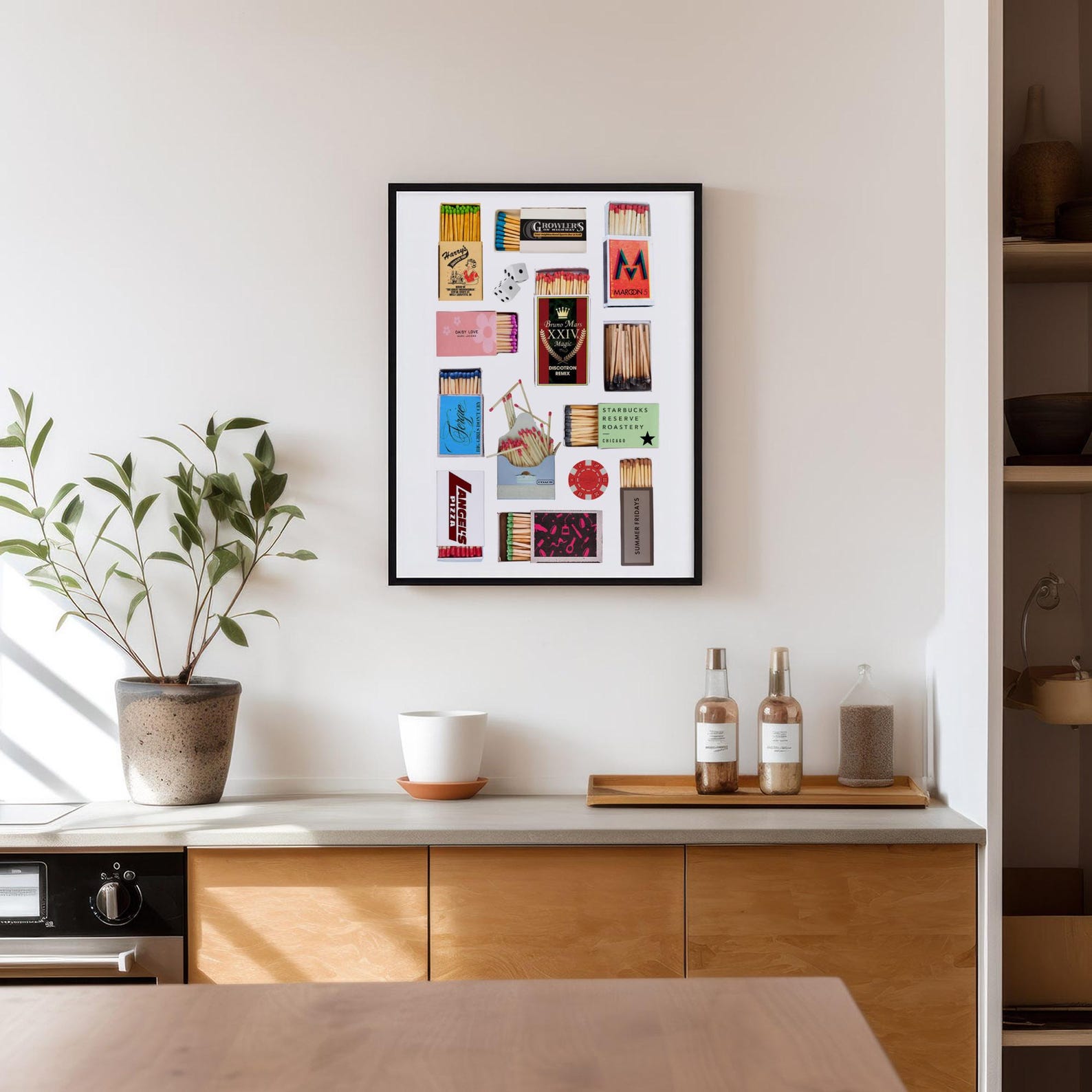 Custom Match Box Print, DIGITAL DOWNLOAD, Custom Wall Art - Etsy