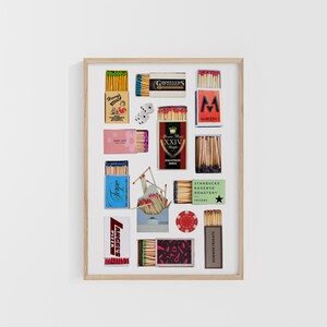 Custom Match Box Print, DIGITAL DOWNLOAD, Custom Wall Art - Etsy
