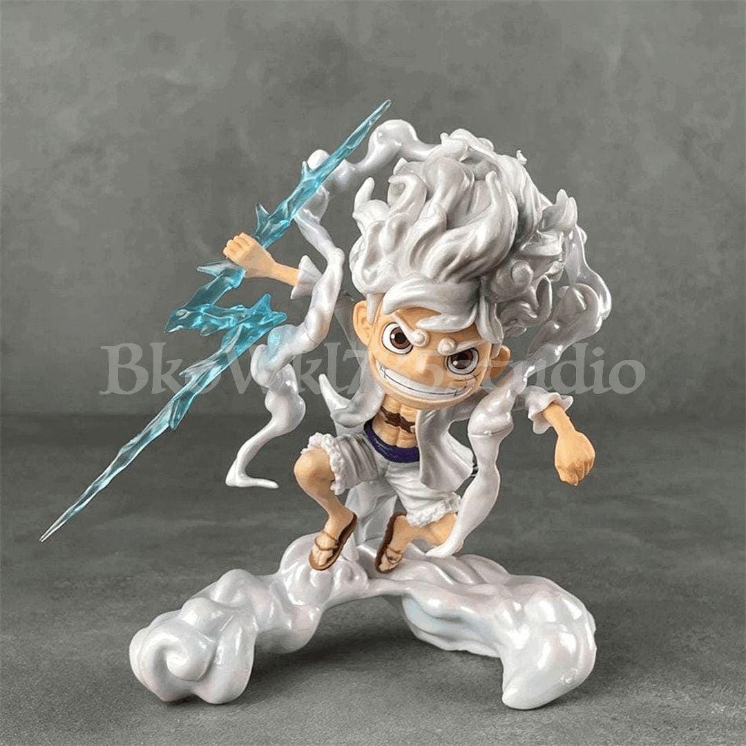 Luffy Gear 5 Sun God Figure One Piece Action Model Statue Gift - Etsy