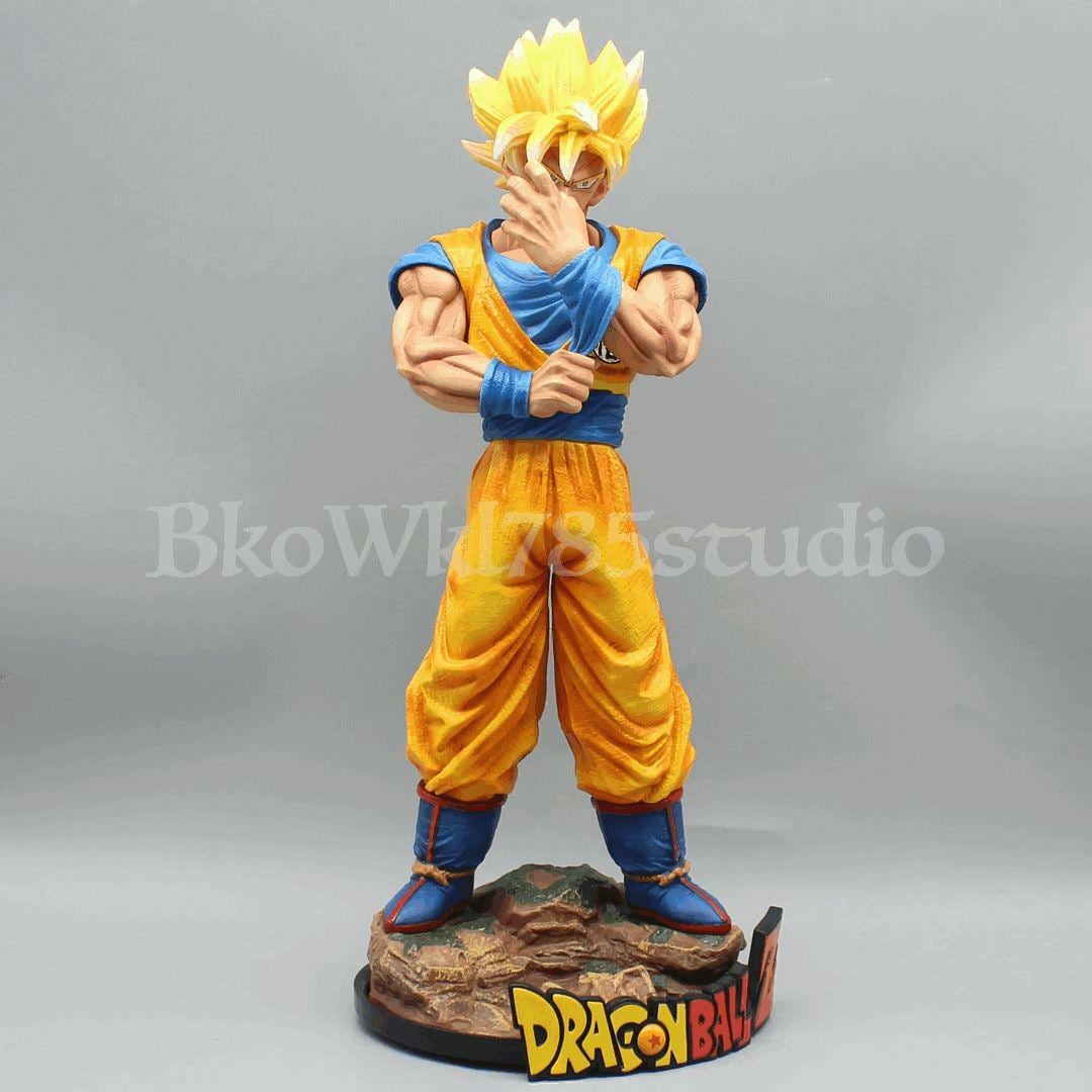 Vegeta & Goku Dragon Ball Z Figure PVC Action Statue Gift - Etsy