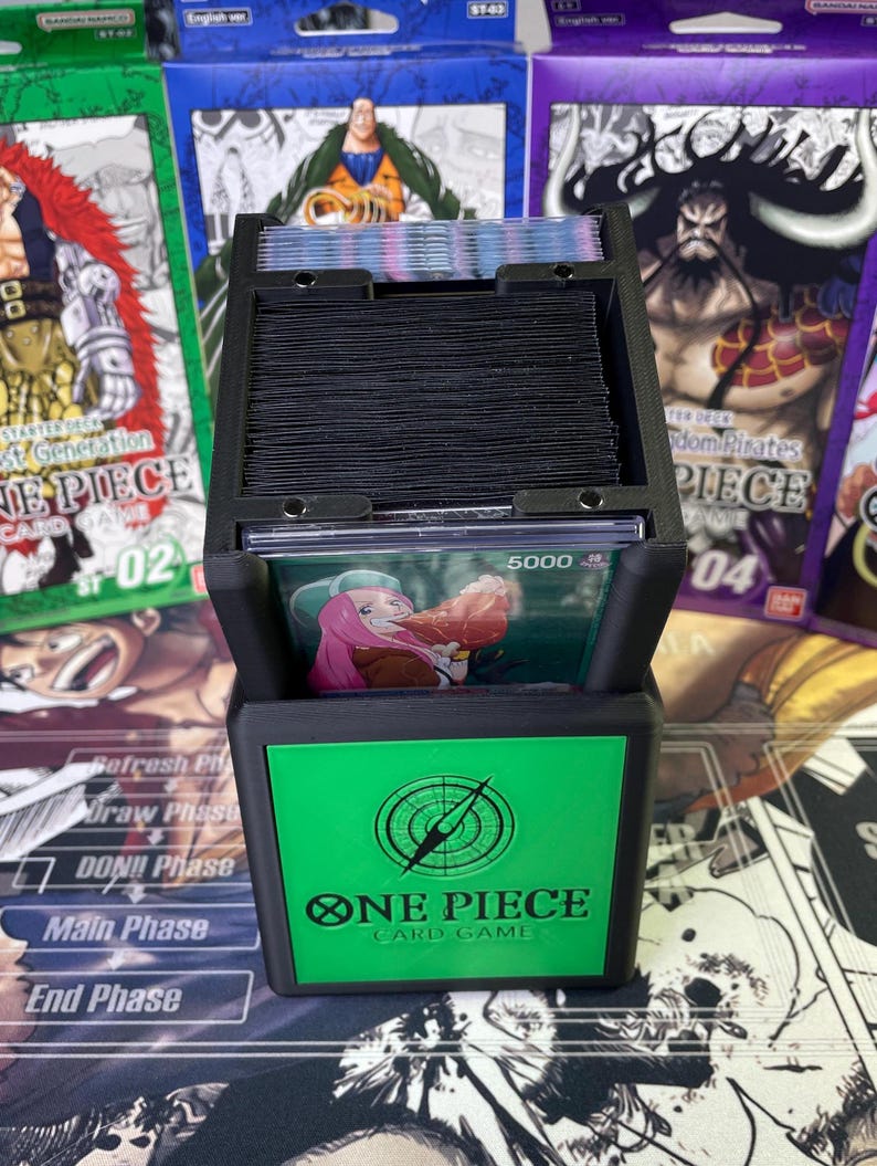 OPTCG DOUBLE WINDOWED Jewelry Bonney Themed Deck Box!!! - Etsy