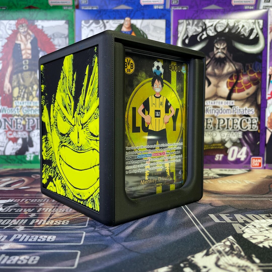 OPTCG DOUBLE Windowed BY Luffy Themed Deck Box!!! - Etsy