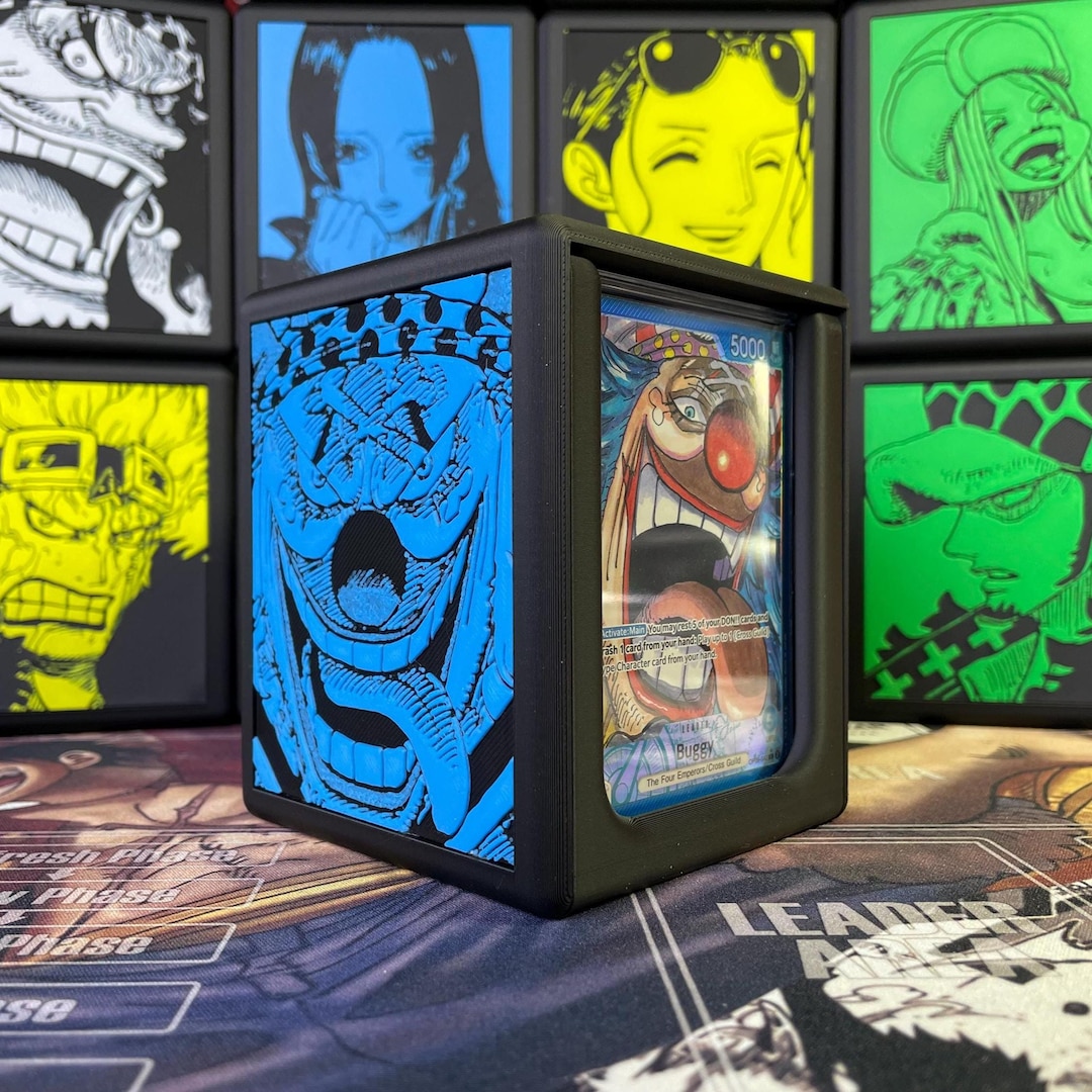 OPTCG DOUBLE WINDOWED Buggy Themed Deck Box!!! - Etsy