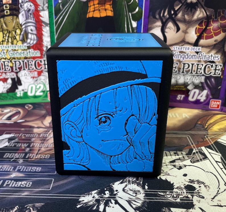 OPTCG DOUBLE WINDOWED Nami Themed Deck Box!!! - Etsy