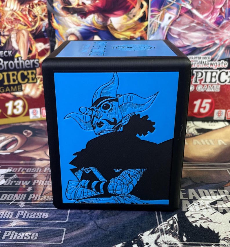 OPTCG DOUBLE WINDOWED God Usopp Themed Deck Box!!! - Etsy