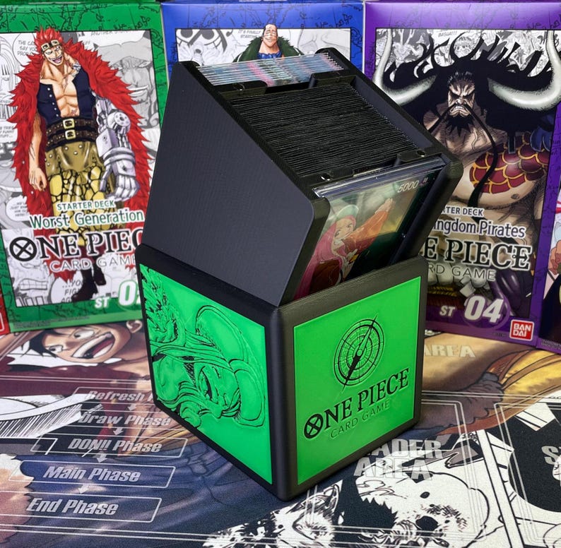OPTCG DOUBLE WINDOWED Jewelry Bonney Themed Deck Box!!! - Etsy