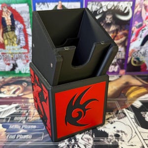 MTG Shadow and Maria Themed Hinged Commander Deck Box With Mini Snap ...