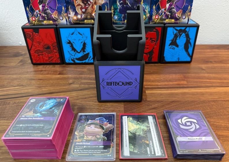RBTCG DOUBLE WINDOWED Teemo Themed Deck Box!!! - Etsy