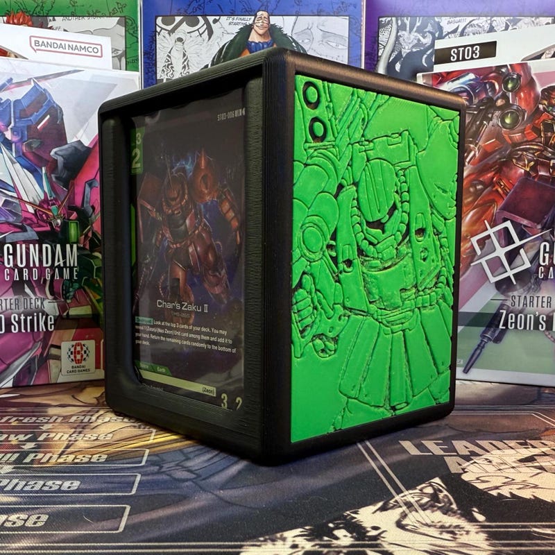 Gundam Zaku Deck Box - Etsy
