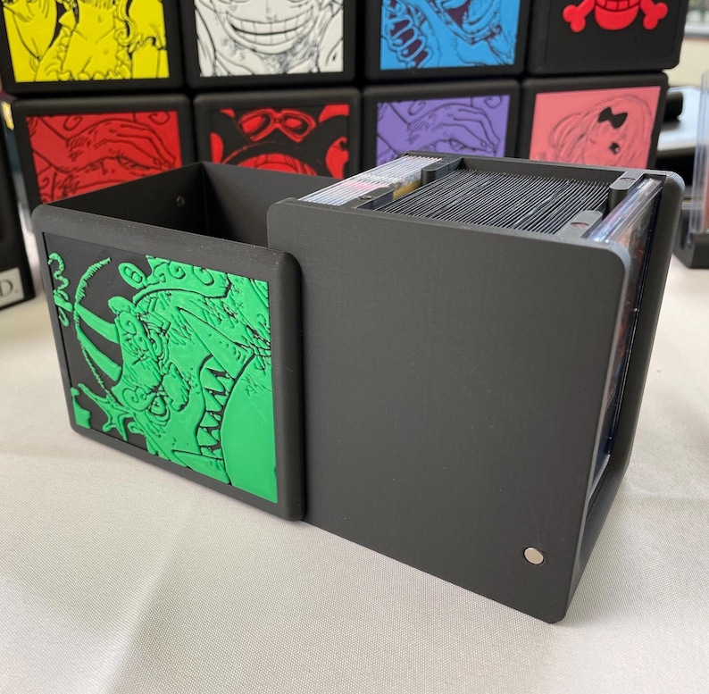 OPTCG DOUBLE WINDOWED Jinbe Themed Deck Box!!! - Etsy
