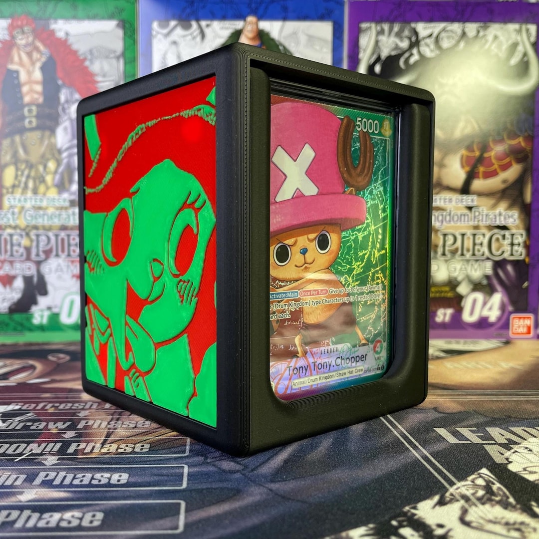 OPTCG DOUBLE WINDOWED Chopper Themed Deck Box!!! - Etsy