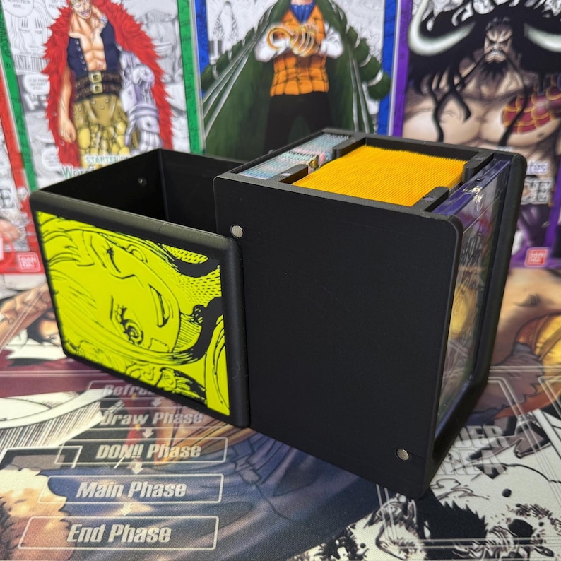 OPTCG WINDOWED Yamato Themed Deck Box | Fits One Touch Magnetic 35pt ...