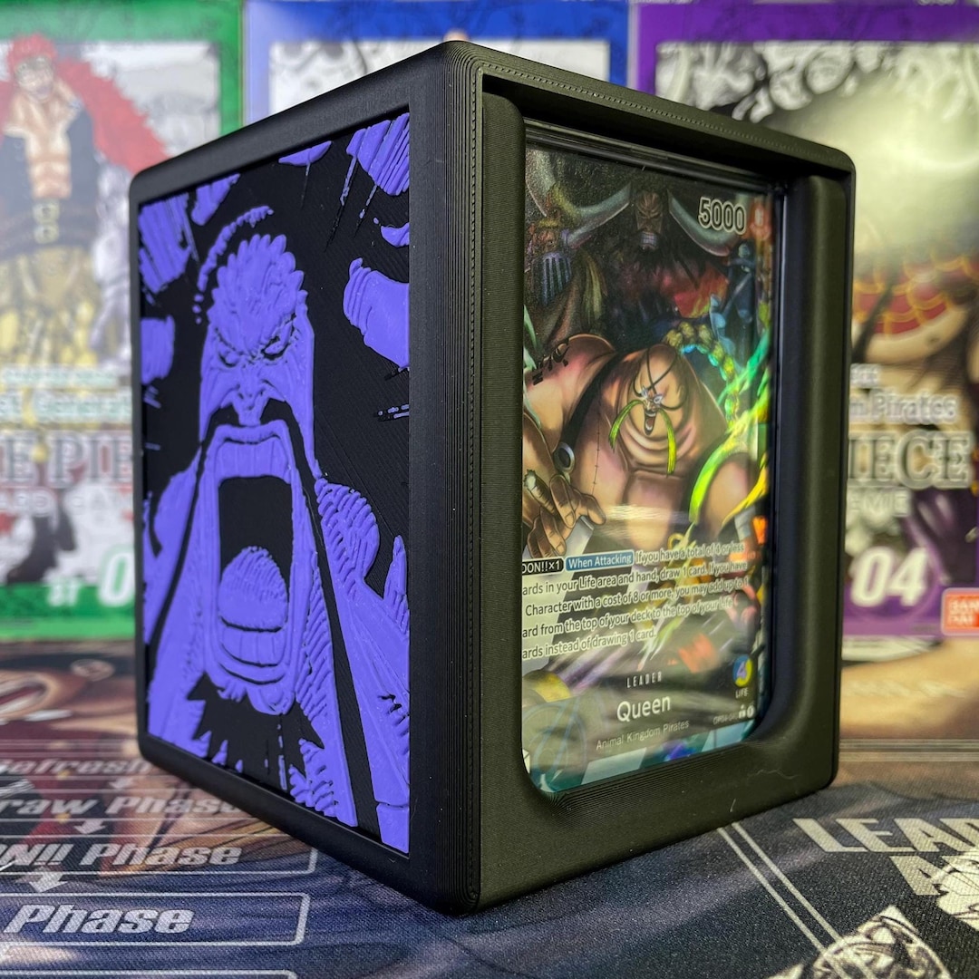 OPTCG DOUBLE WINDOWED Kaido Themed Deck Box!!! - Etsy