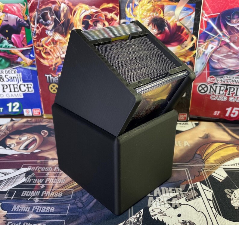 OPTCG DOUBLE WINDOWED Hinged Deck Box!!! - Etsy