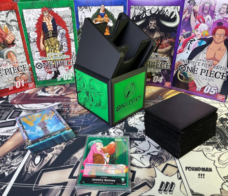 OPTCG DOUBLE WINDOWED Jewelry Bonney Themed Deck Box!!! - Etsy