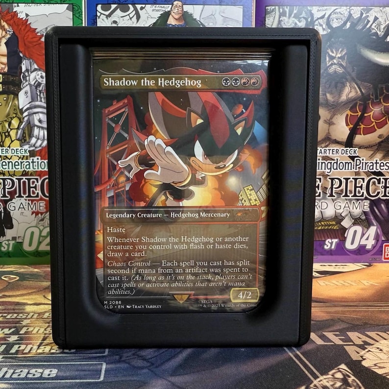 MTG Shadow and Maria Themed Hinged Commander Deck Box With Mini Snap ...